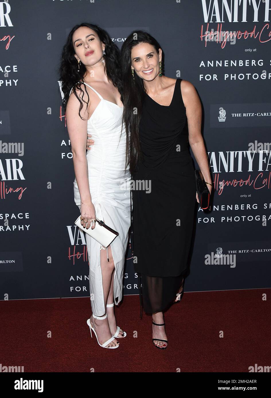 Rumer Willis and Demi Moore arrive at the Annenberg Space for ...