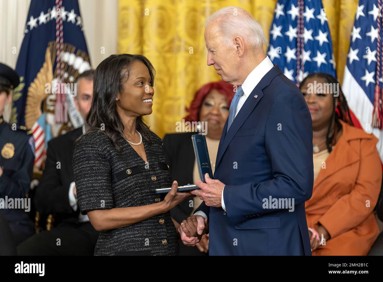 President Joe Biden presents the Presidential Citizens Medal ...