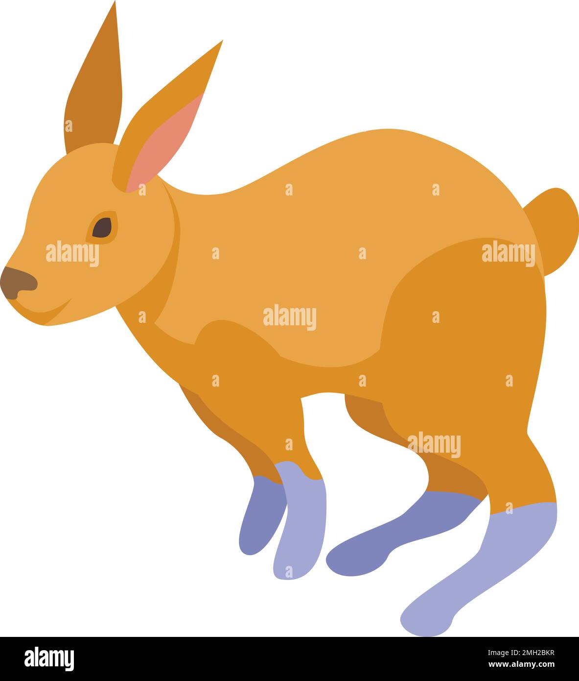 Rabbit icon isometric vector. Animal pet. Easter bunny Stock Vector ...