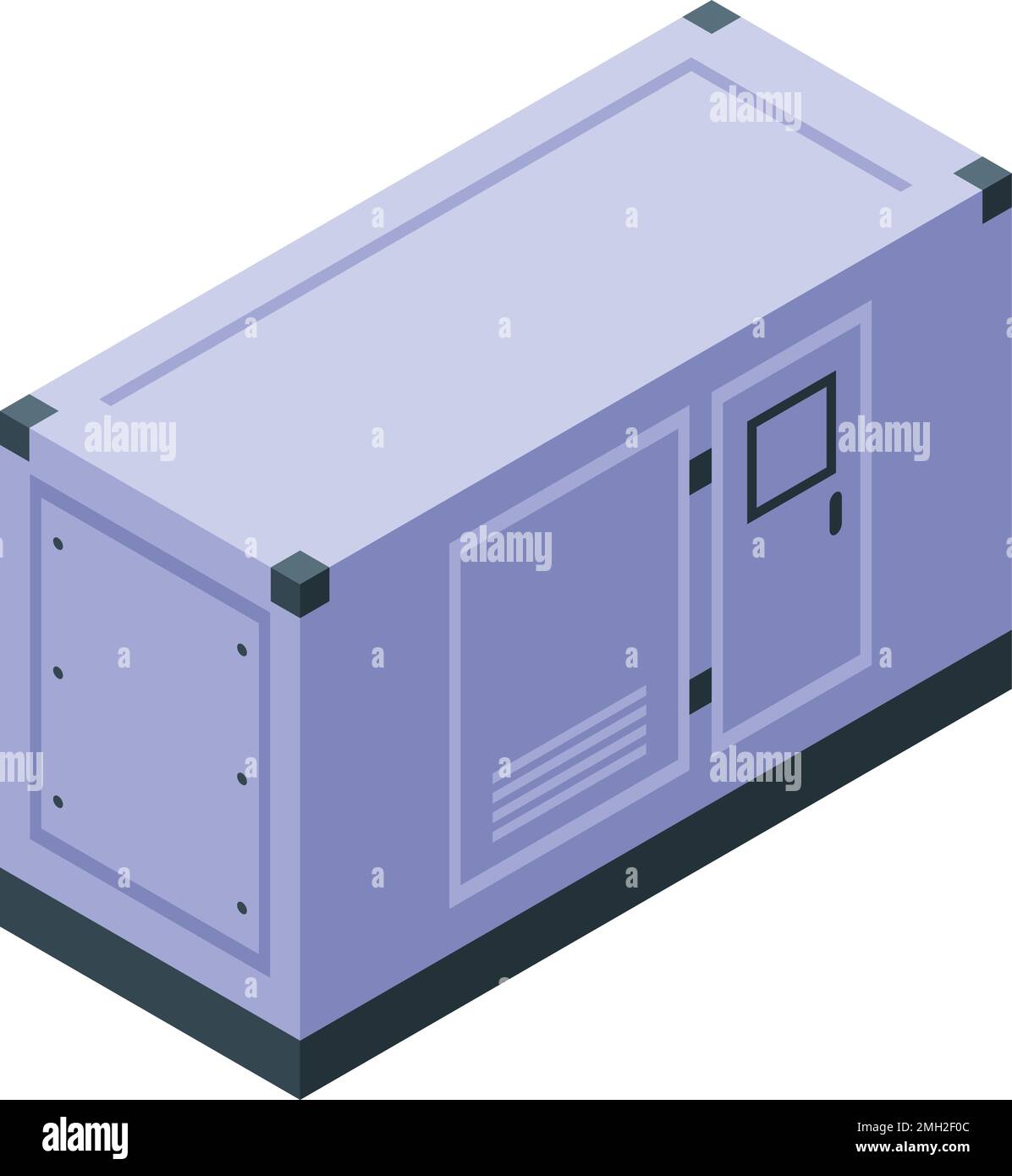 Energy equipment icon isometric vector. Power generator. Mobile machine ... Energy equipment icon isometric vector. Power generator. Mobile machine ...