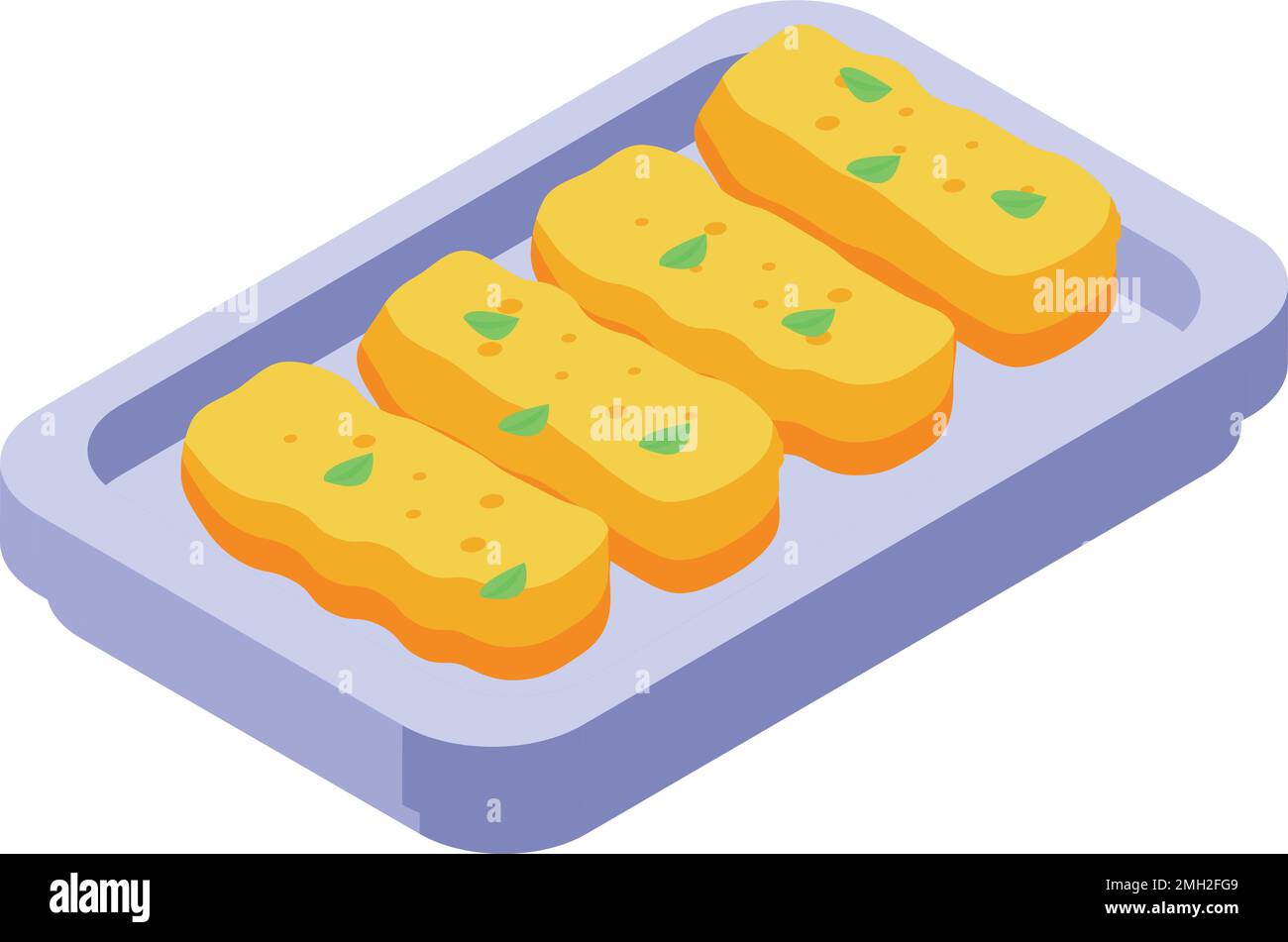 Stick meat potato icon isometric vector. Cheese food. Chicken fried ...