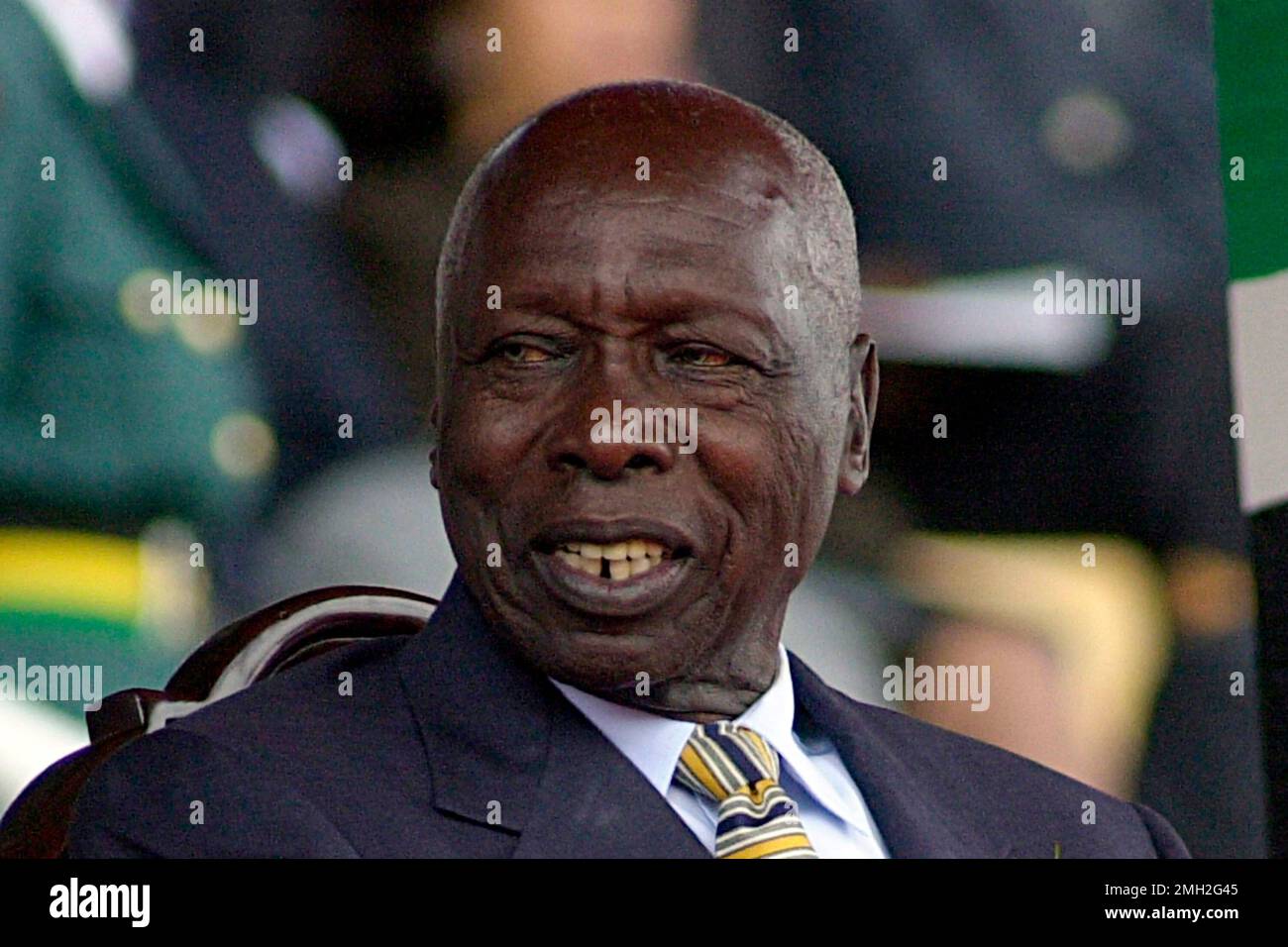 FILE - In this October, 2002, file photo, shows former Kenya's ...