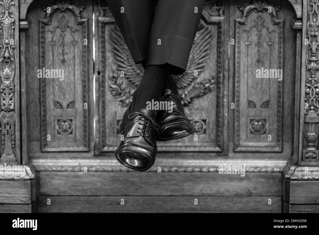 Biden 2023 white house Black and White Stock Photos & Images - Alamy