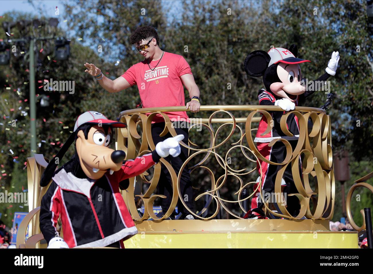 Super Bowl MVP Kansas City Chiefs quarterback Patrick Mahomes and ...