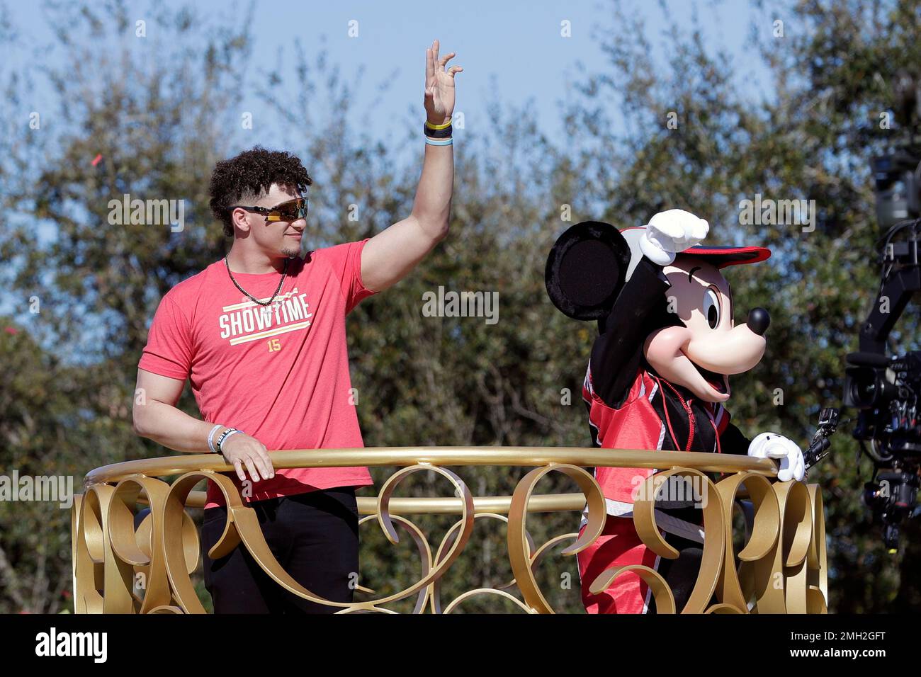 Super Bowl MVP Kansas City Chiefs quarterback Patrick Mahomes and ...