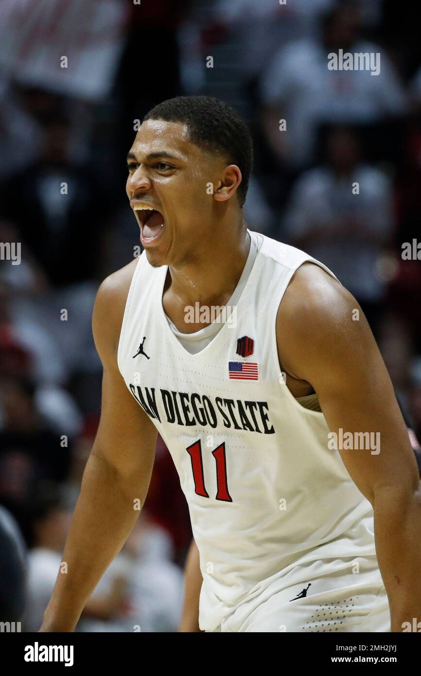 San Diego State forward Matt Mitchell during the second half of an NCAA ...