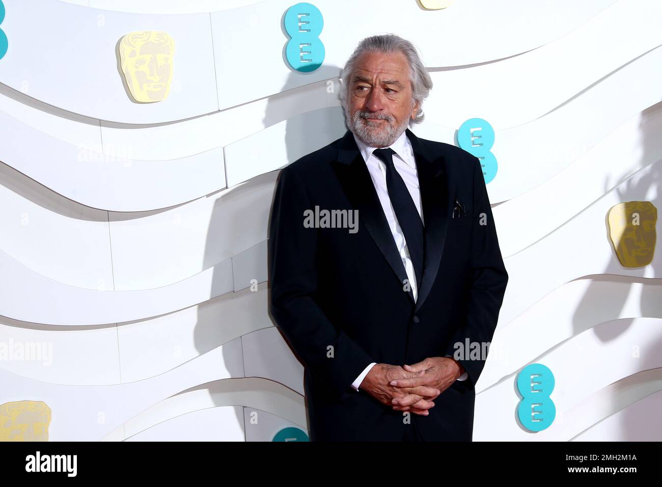 Actor Robert De Niro poses for photographers upon arrival at the Bafta ...