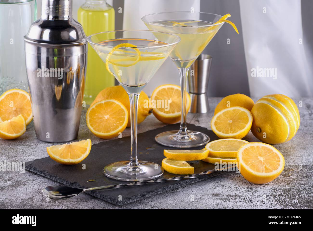 Lemon drop martini with zest offers a sophisticated twist to a cocktail ...