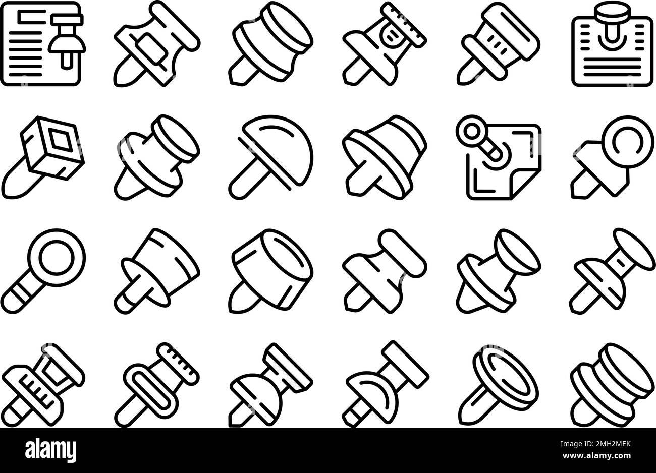 Pinboard map Black and White Stock Photos & Images - Alamy