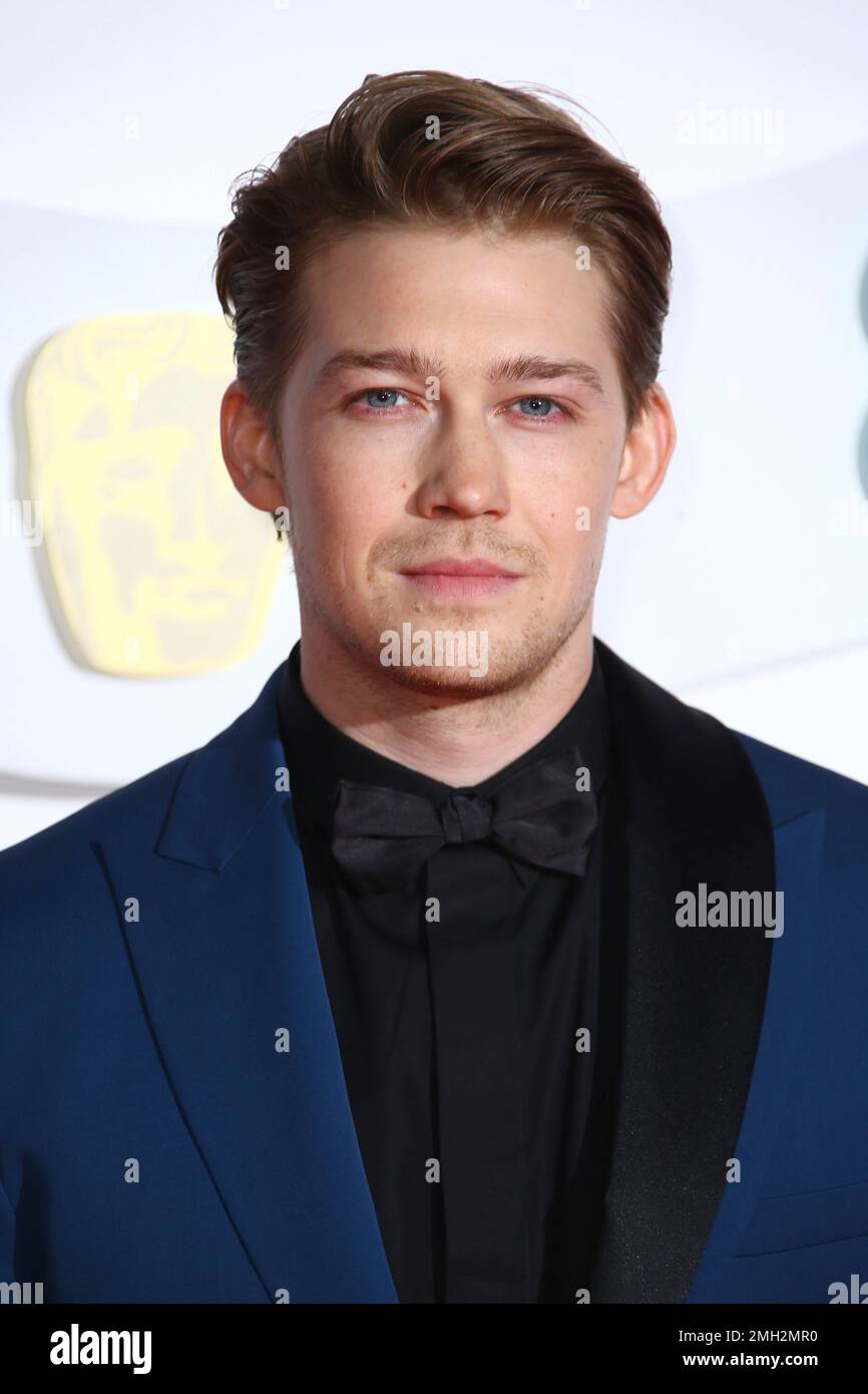 Actor Joe Alwyn poses for photographers upon arrival at the Bafta Film ...