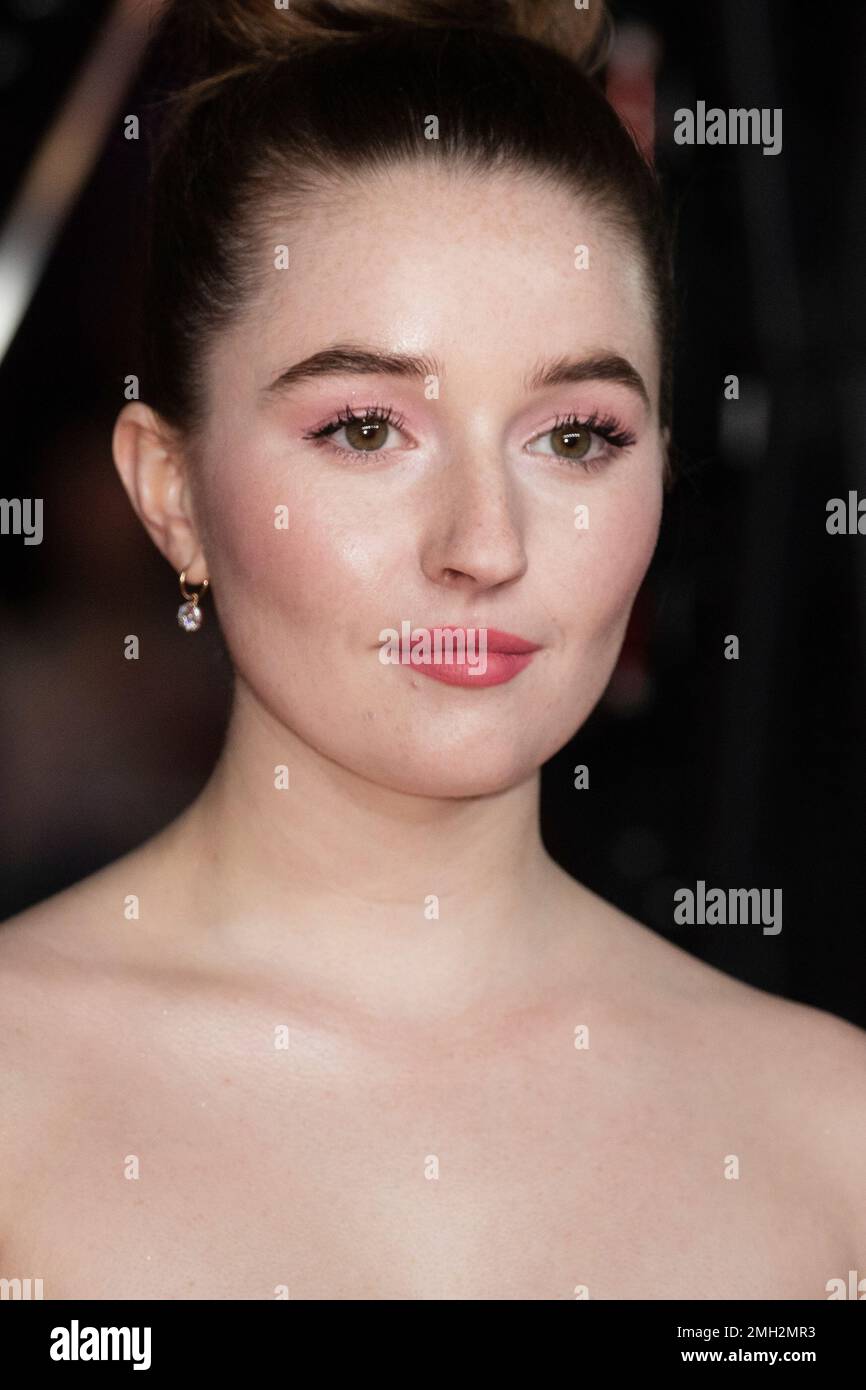 Kaitlyn Dever poses for photographers upon arrival at the Bafta Film ...