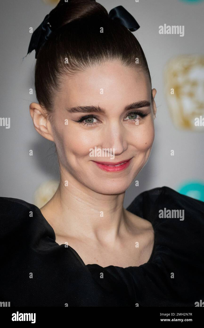Actress Rooney Mara poses for photographers upon arrival at the BAFTA ...