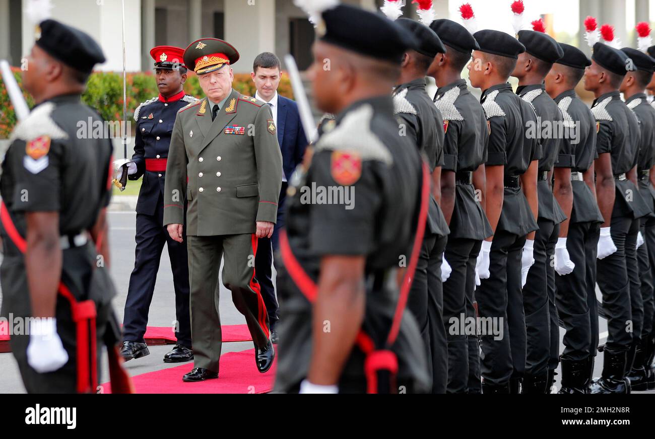 Russian Commander-in-Chief of the Ground Forces Colonel-General Oleg ...
