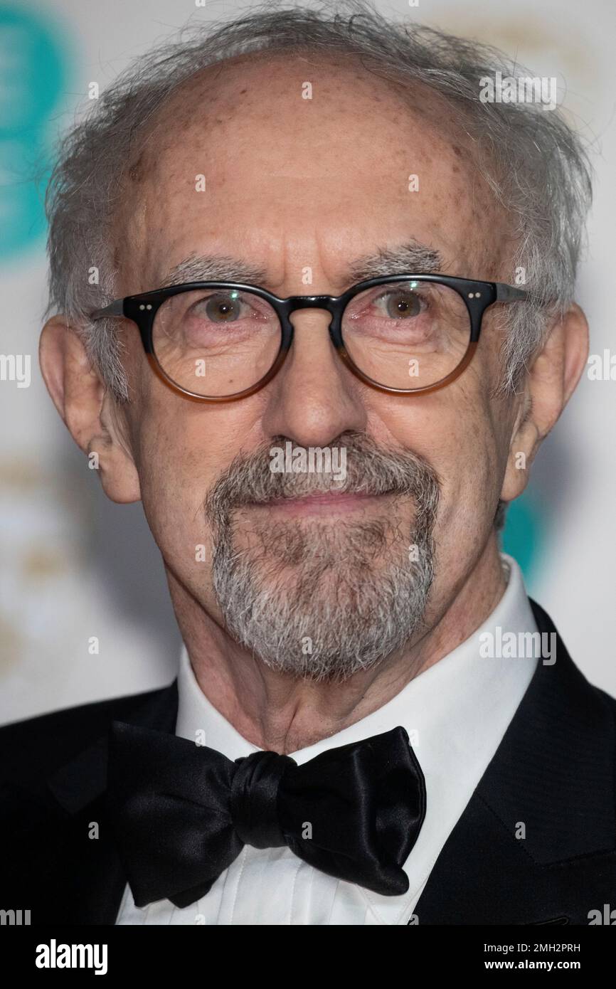 Jonathan Pryce poses for photographers upon arrival at the Bafta Film ...