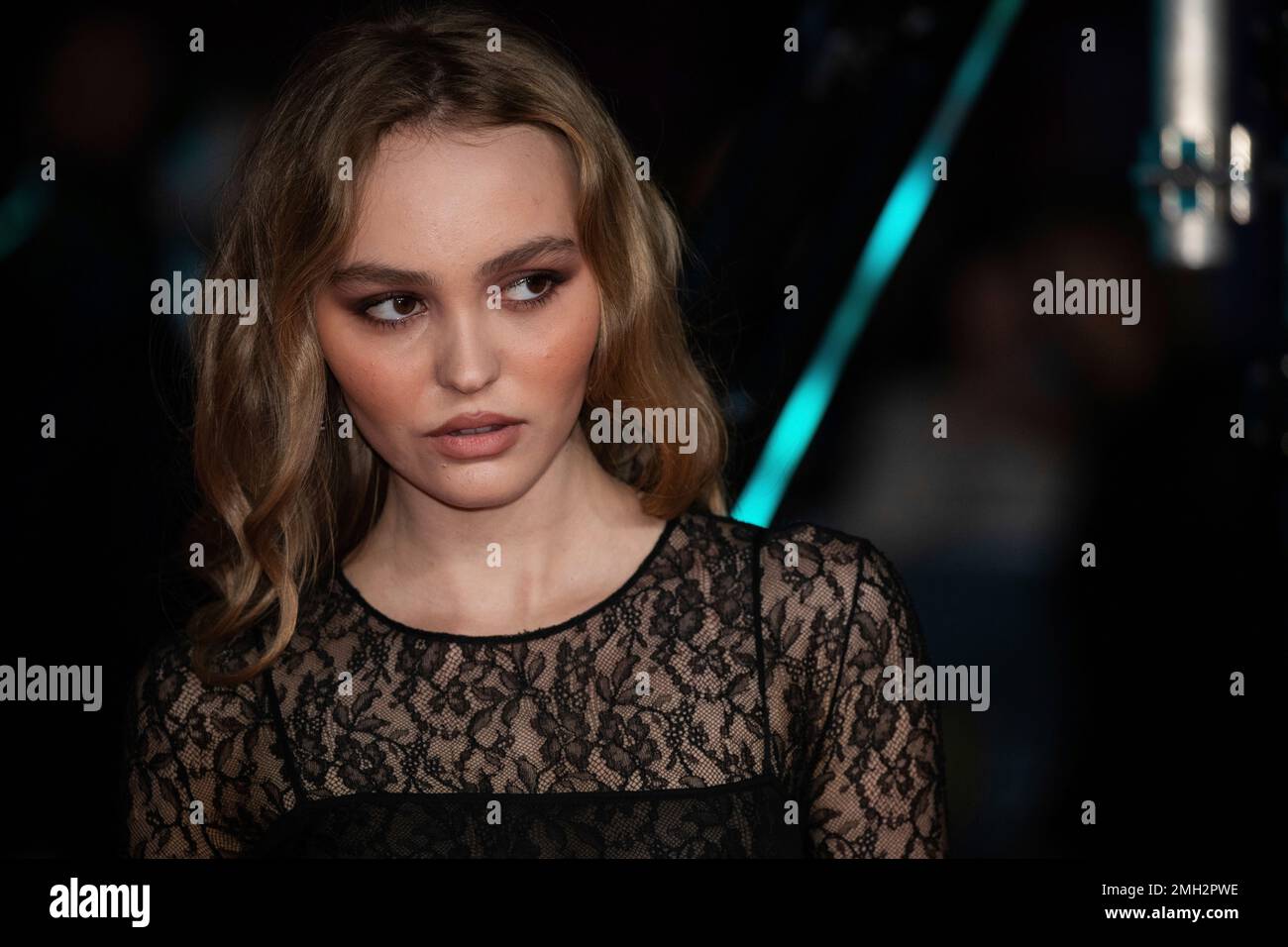 Lily-Rose Depp poses for photographers upon arrival at the Bafta Film ...