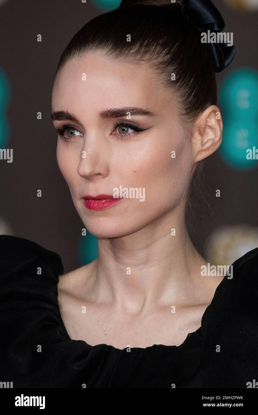 Rooney Mara poses for photographers upon arrival at the Bafta Film ...