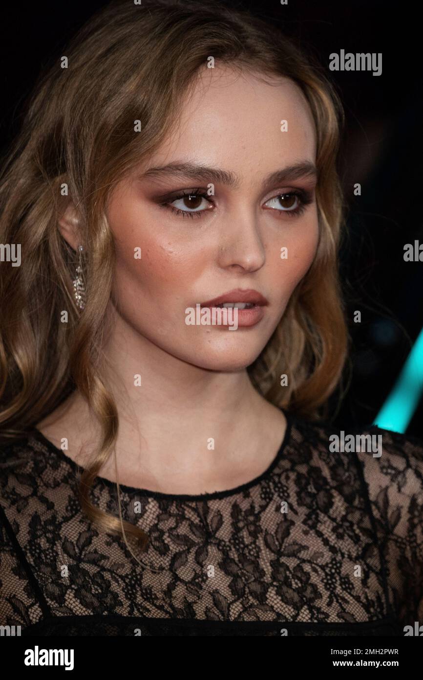 Lily-Rose Depp poses for photographers upon arrival at the Bafta Film ...