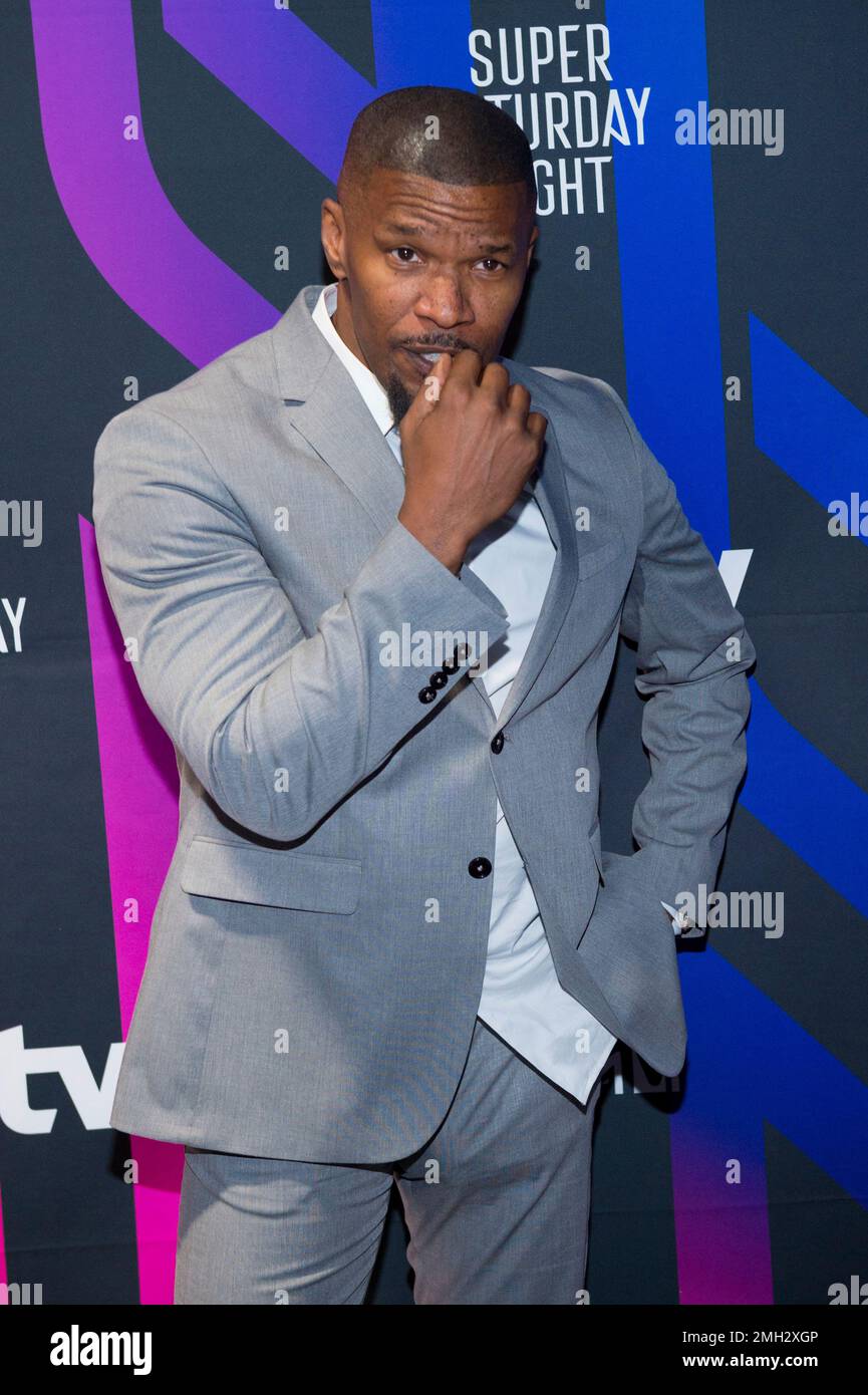 Jamie Foxx attends theAT&T TV Super Saturday Nightat Meridian on Island ...