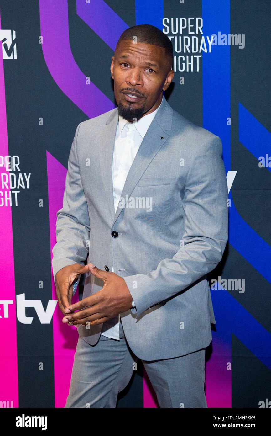 Jamie Foxx attends theAT&T TV Super Saturday Nightat Meridian on Island ...