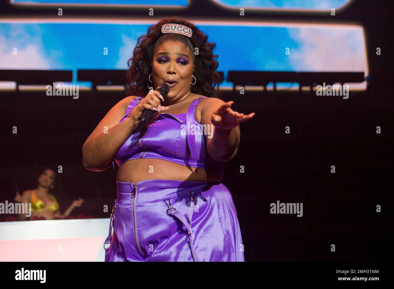 Recording artist Lizzo performs at the Pepsi Zero Sugar Super Bowl ...