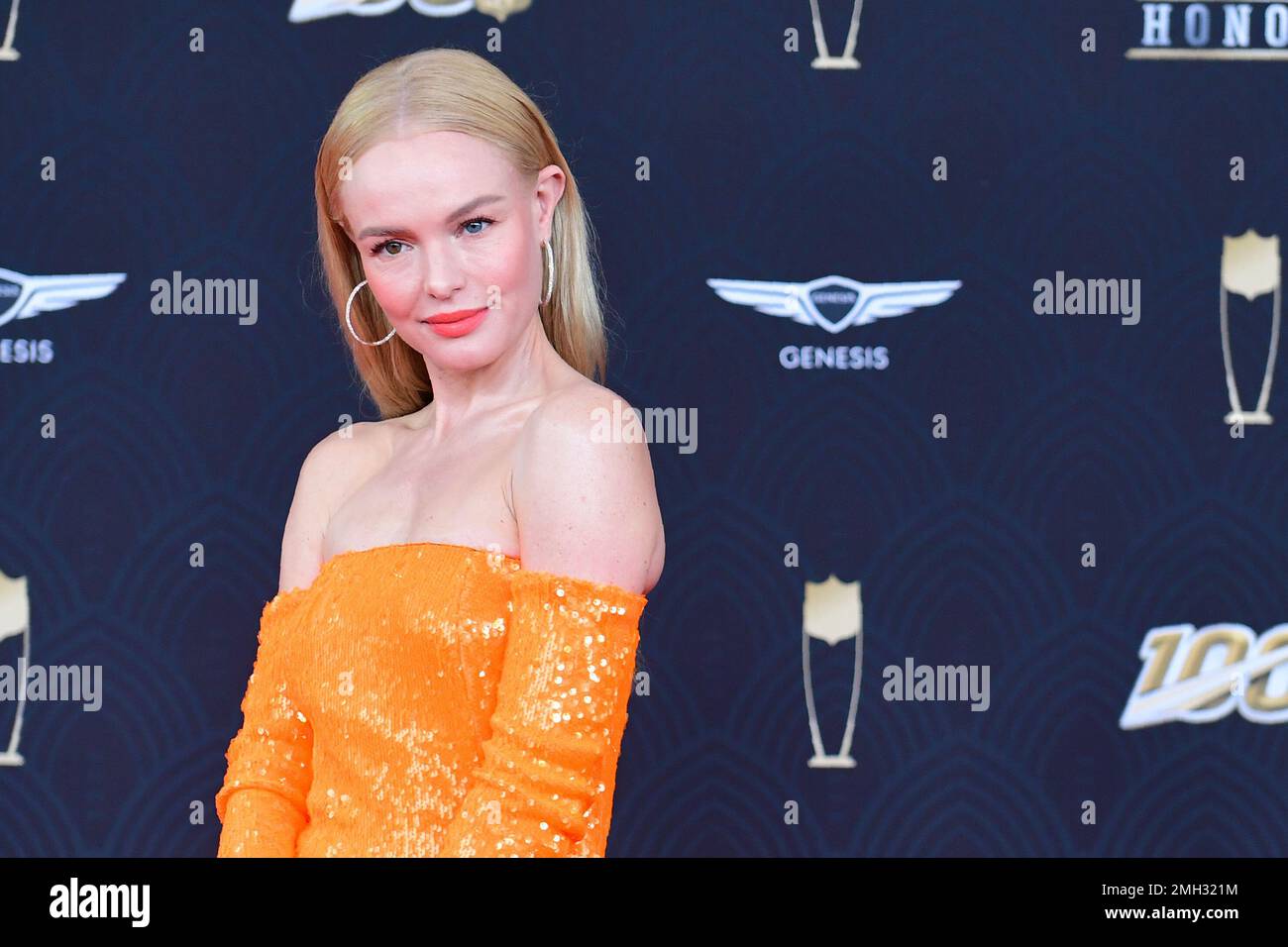 IMAGE DISTRIBUTED FOR NFL - Kate Bosworth arrives at the 9th Annual NFL ...
