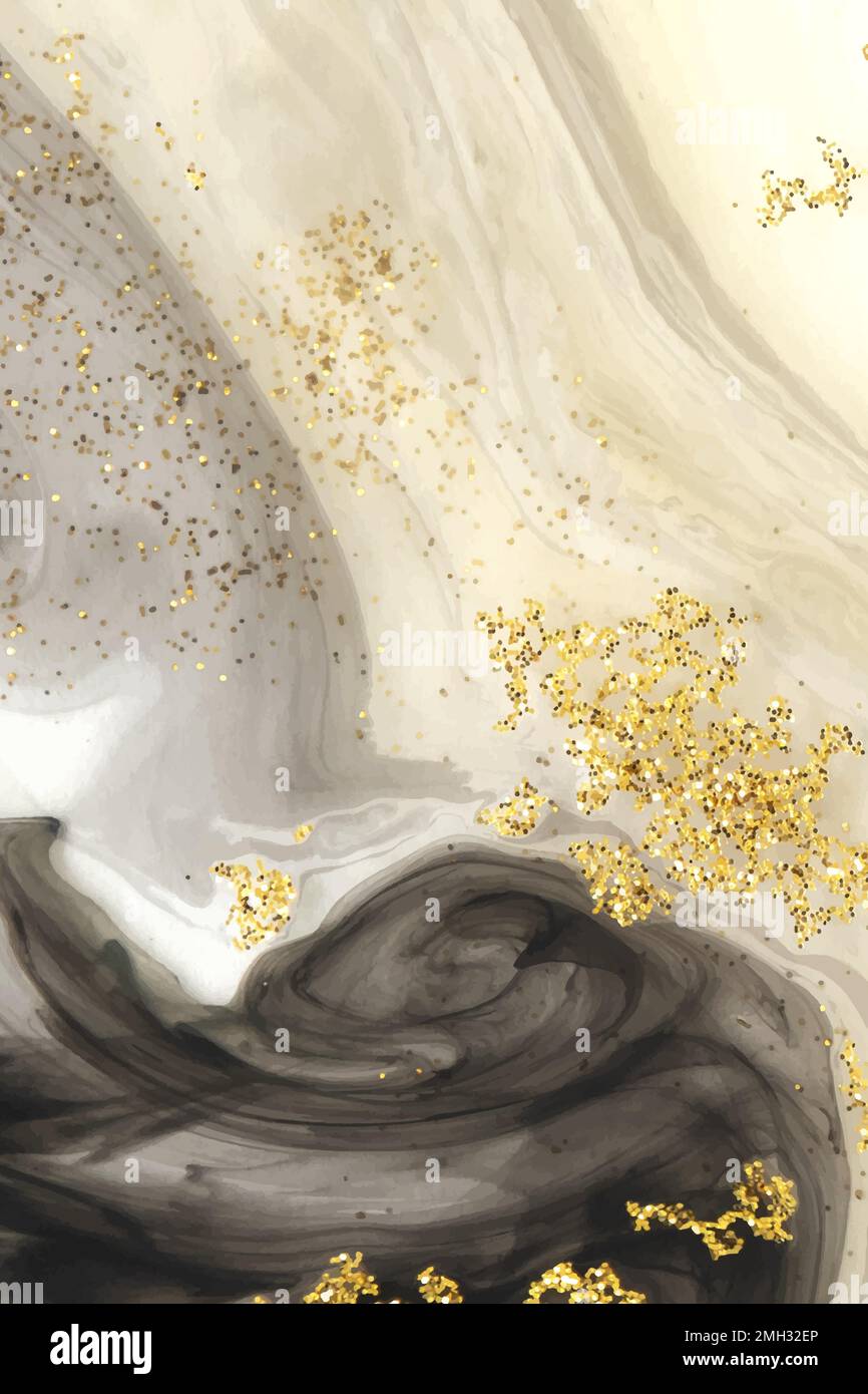 Black And Gold Glitter Background Vector at Keith Turner blog