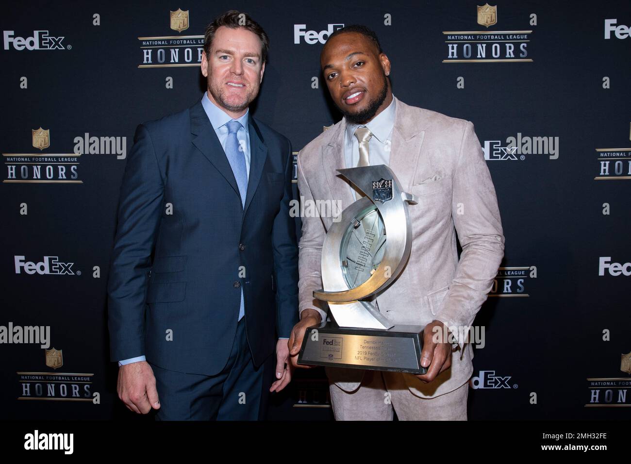 IMAGE DISTRIBUTED FOR FEDEX - Derrick Henry, of the Tennessee Titans ...