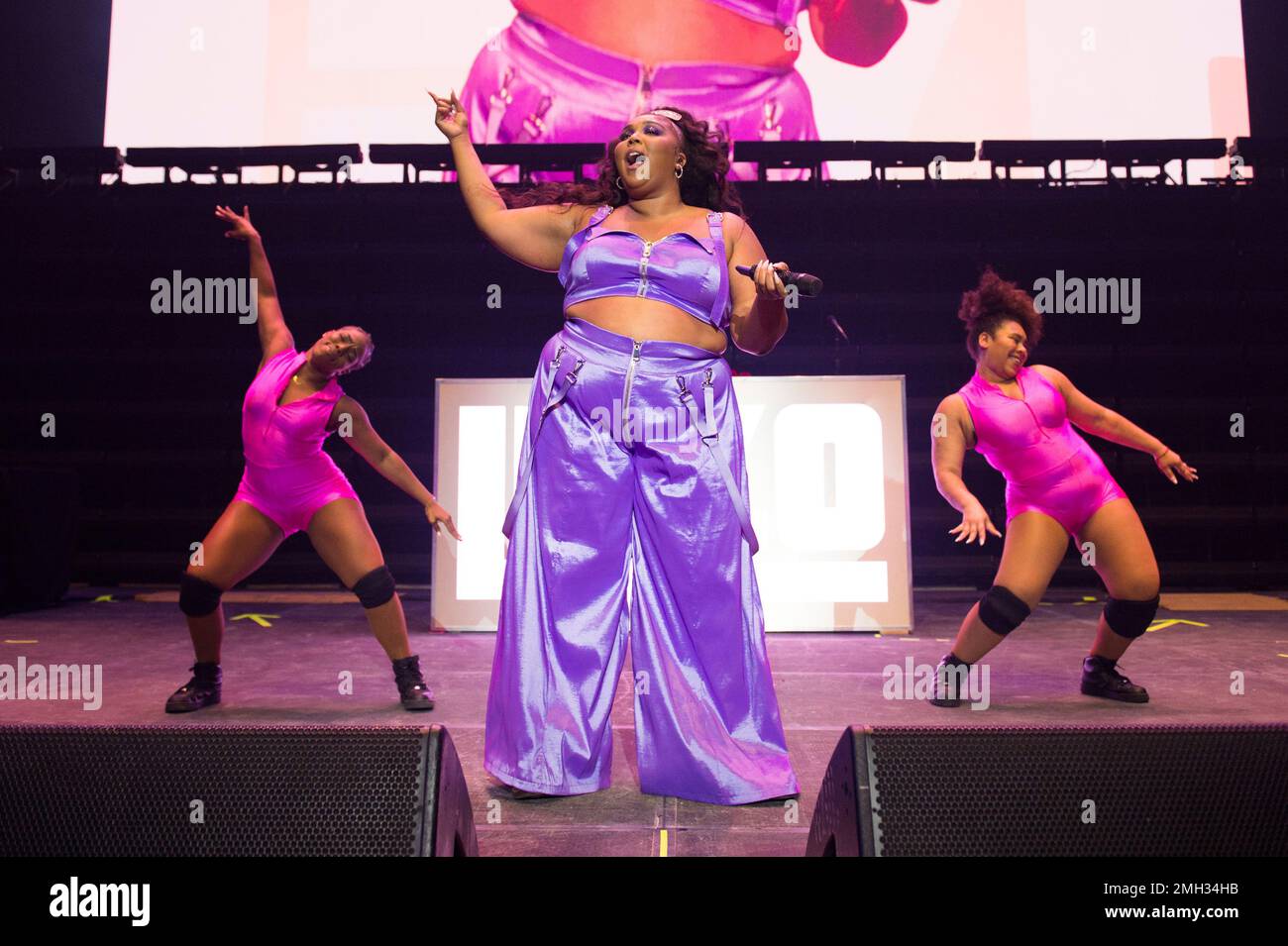 Recording artist Lizzo performs at the Pepsi Zero Sugar Super Bowl ...