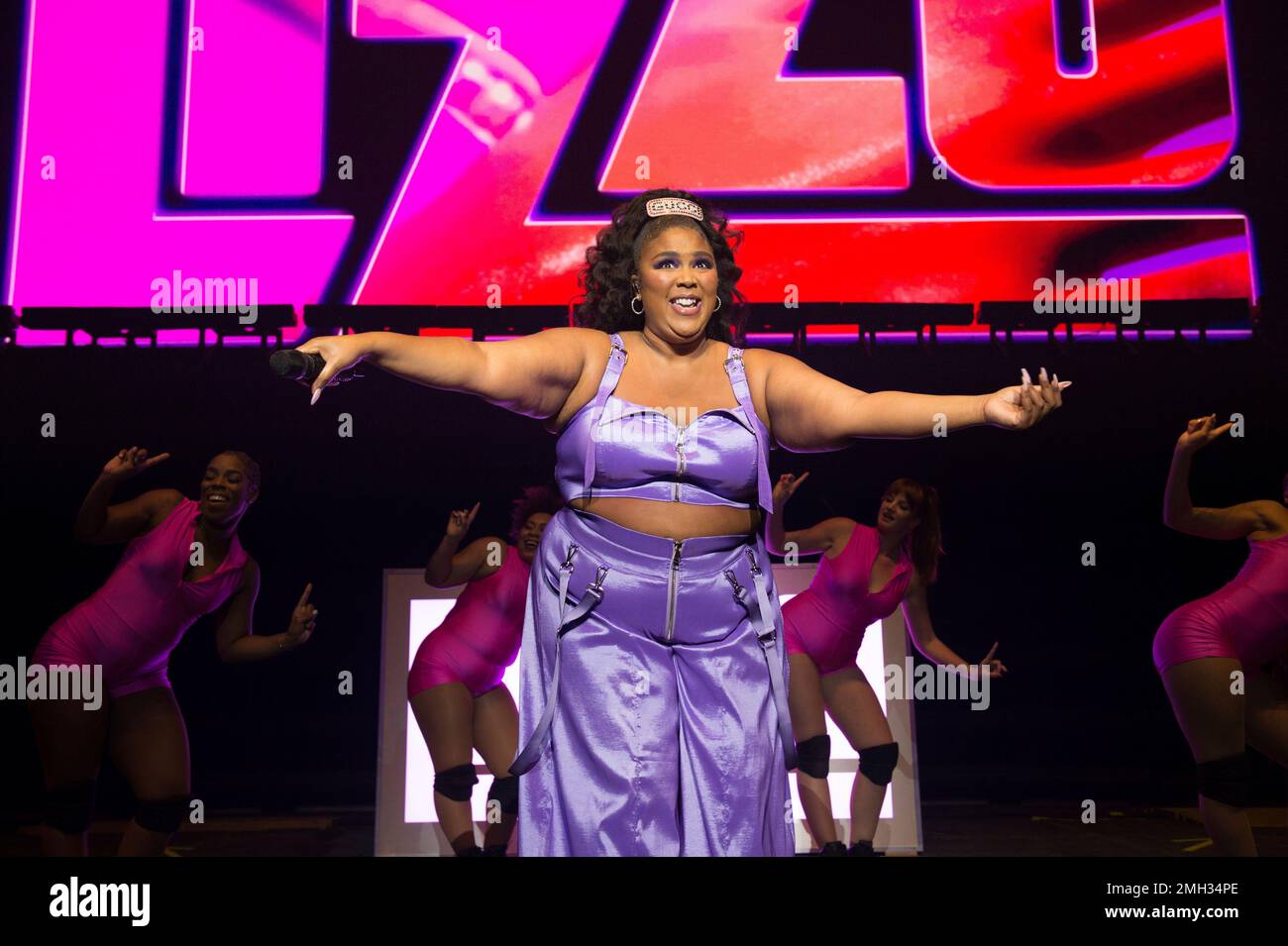 Recording artist Lizzo performs at the Pepsi Zero Sugar Super Bowl ...