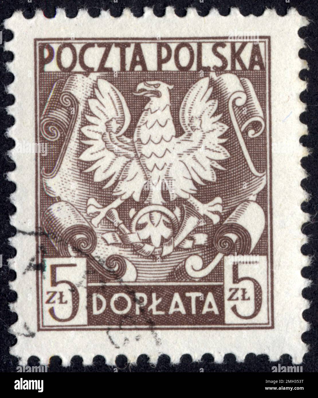 Timbre oblitere hi-res stock photography and images - Alamy