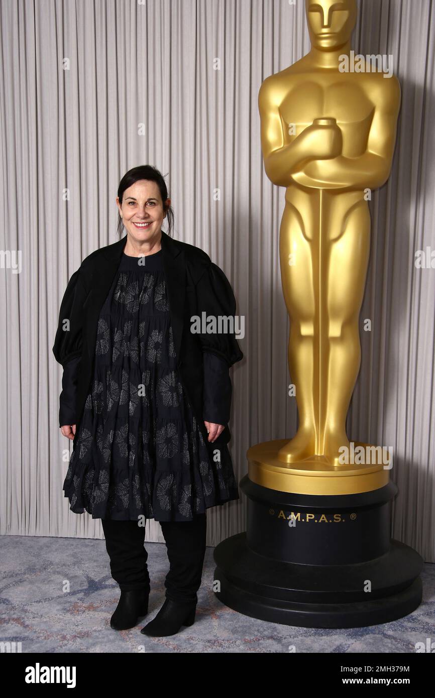Arianne Phillips poses for photographers upon arrival at the Academy ...