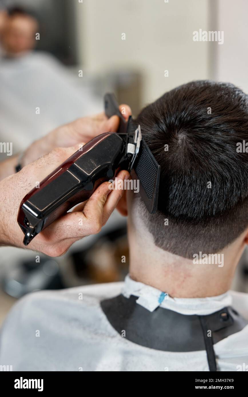 Modern trimmer shaving accessories hi-res stock photography and images ...