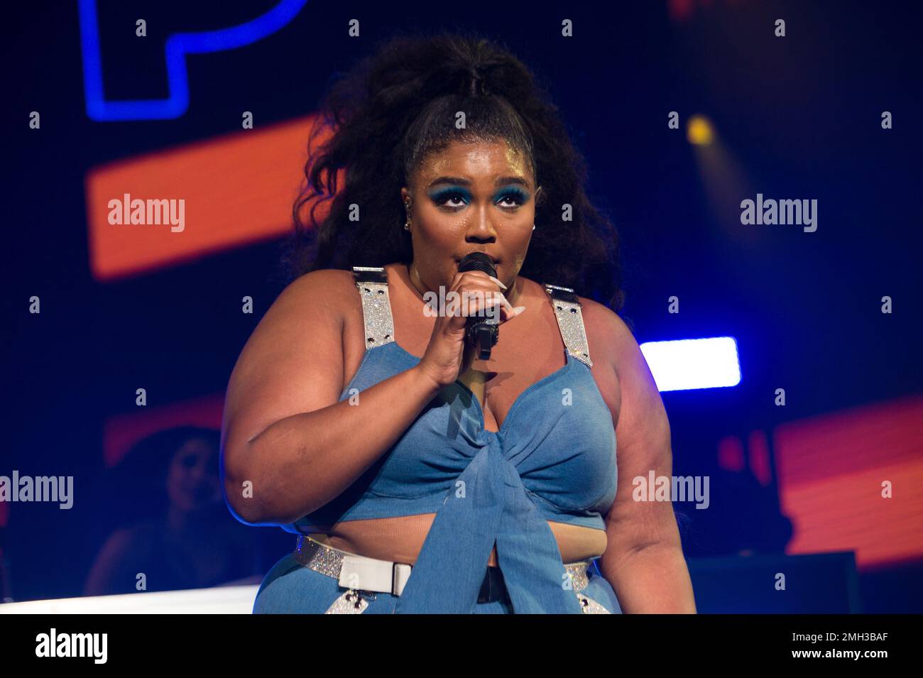 Recording artist Lizzo performs at the FillmoreMiamiBeach at ...