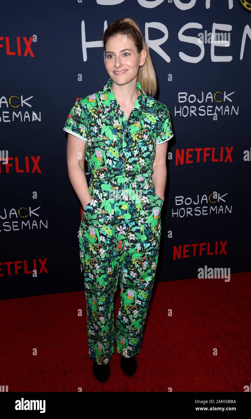 Lisa Hanawalt attends the "BoJack Horseman" Final Episodes Photo Call ...