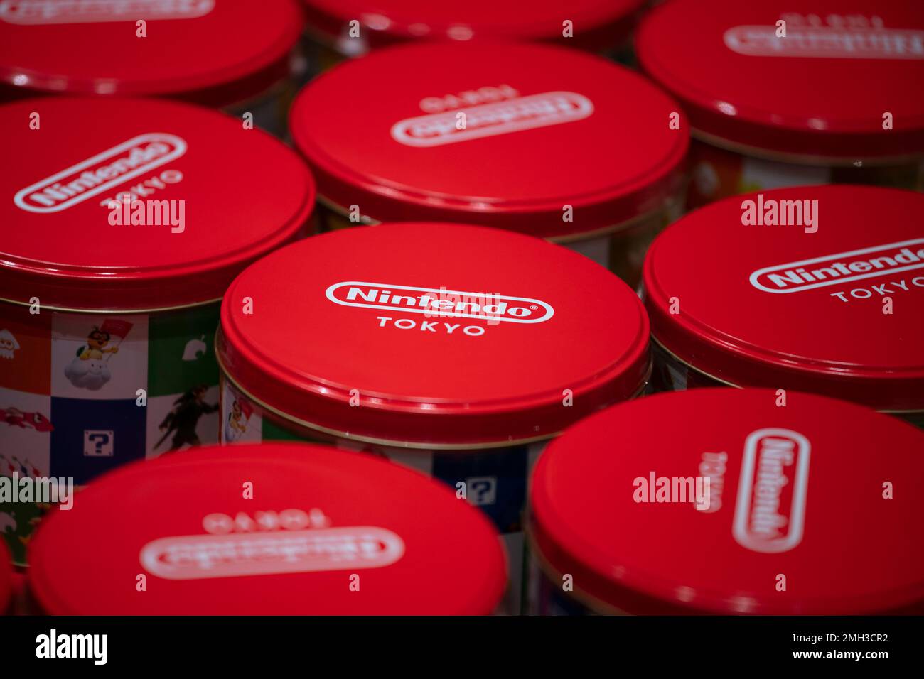 Nintendo products are for sale at Nintendo's official store in the ...