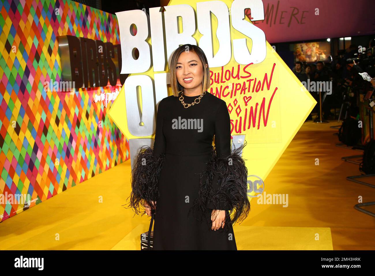 Director Cathy Yan poses for photographers upon arrival at the world ...