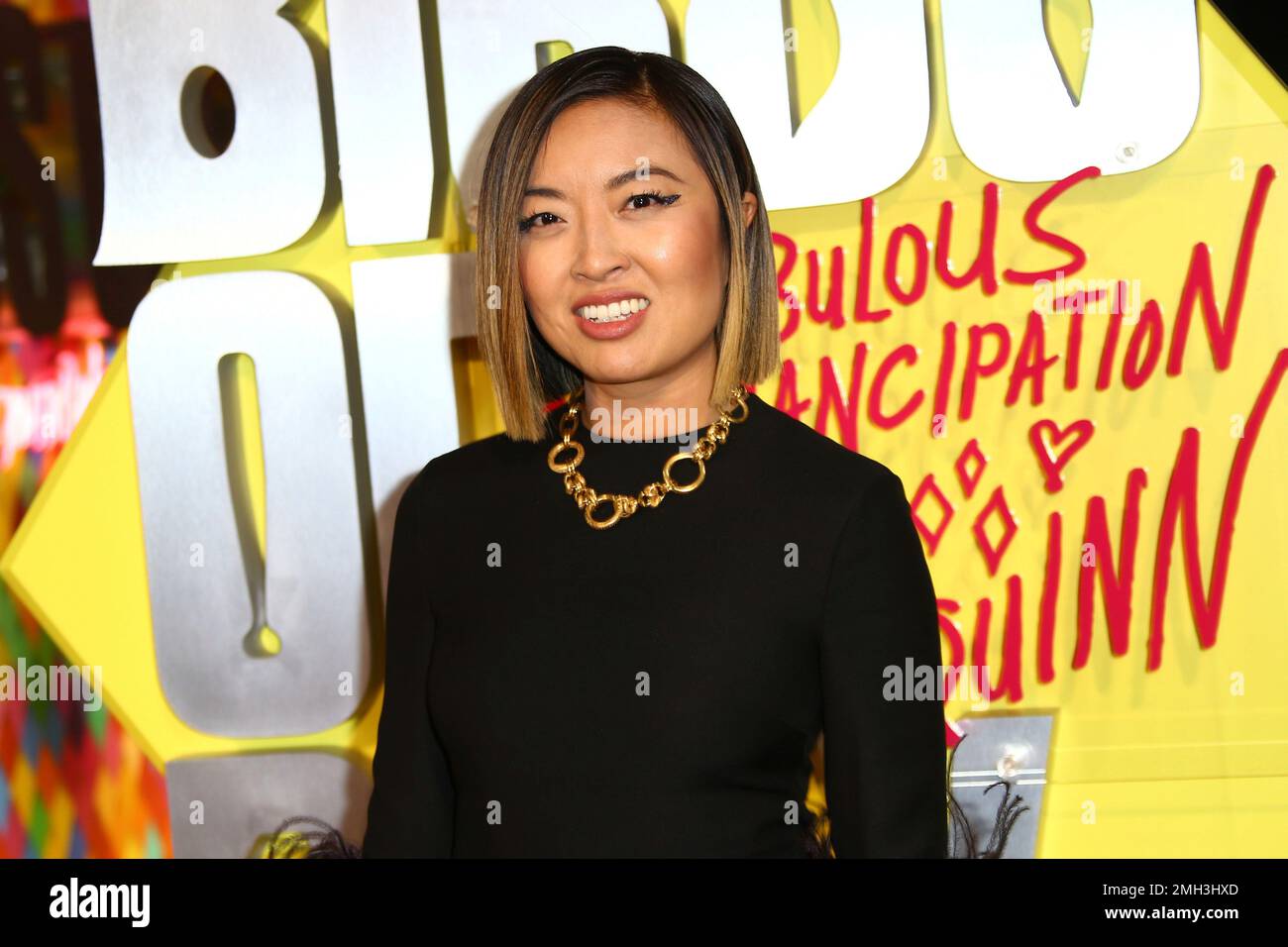 Director Cathy Yan poses for photographers upon arrival at the world ...