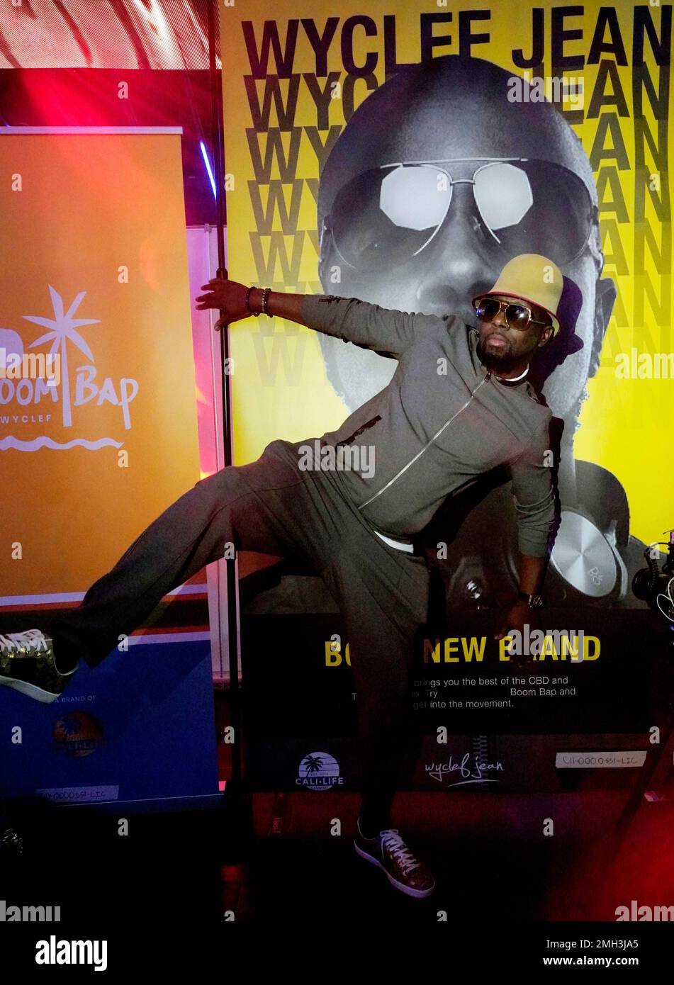 In this Thursday, Jan., 23, 2020 photo Haitian rapper, musician and ...