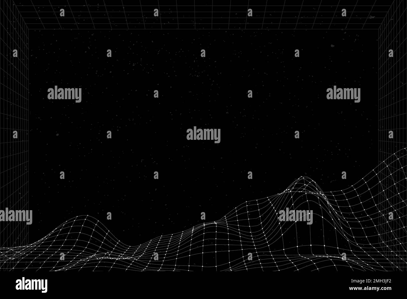 3D abstract wave pattern background vector Stock Vector Image & Art - Alamy