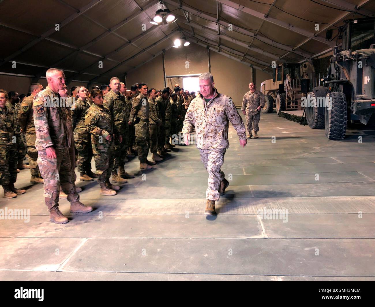 Marine Gen. Frank McKenzie, the top U.S. commander for the Middle East ...