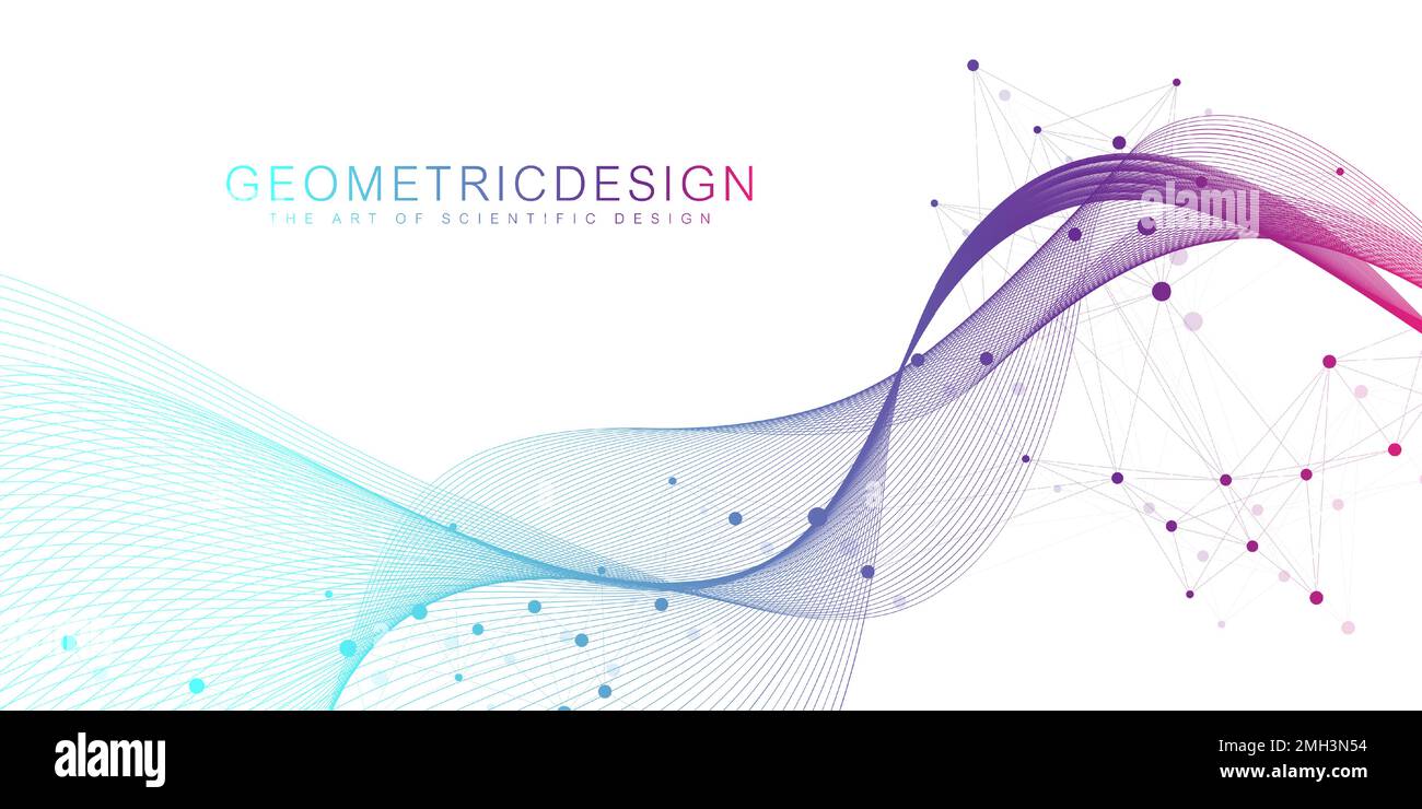 Scientific vector illustration genetic engineering, DNA helix, DNA ...
