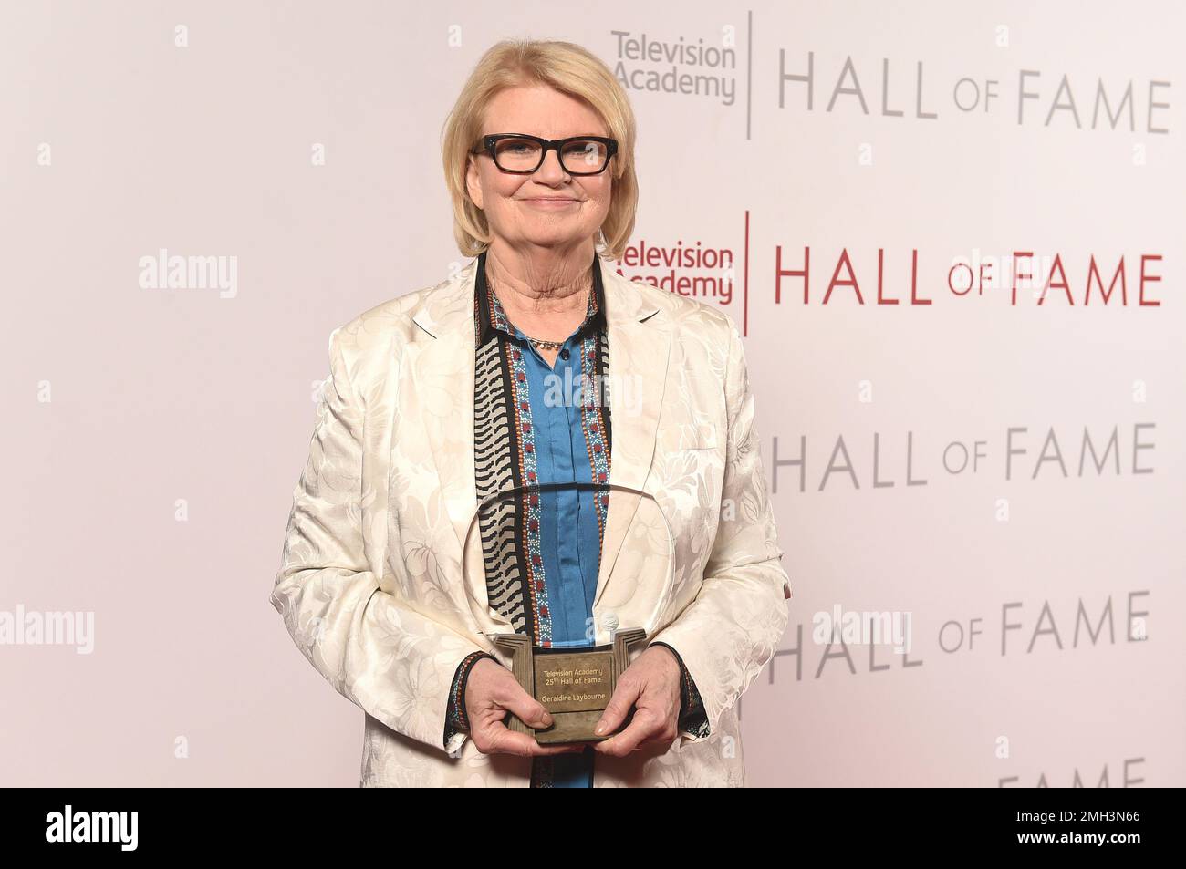 EXCLUSIVE - Inductee Geraldine B. Laybourne poses for a portrait at ...