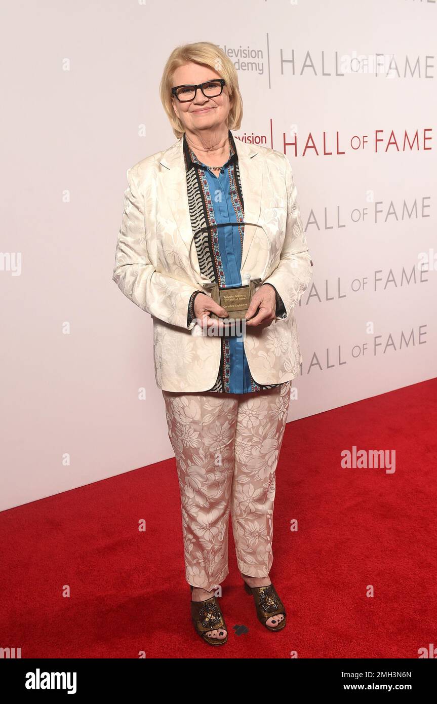 EXCLUSIVE - Inductee Geraldine B. Laybourne poses for a portrait at ...