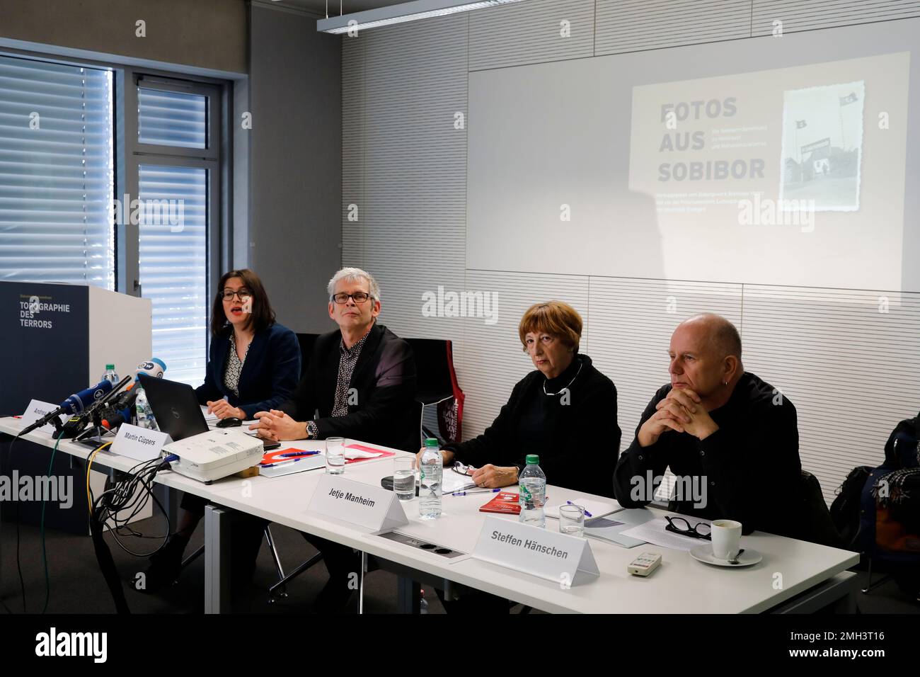 From left: The director of the foundation Topography of Terror Andrea ...