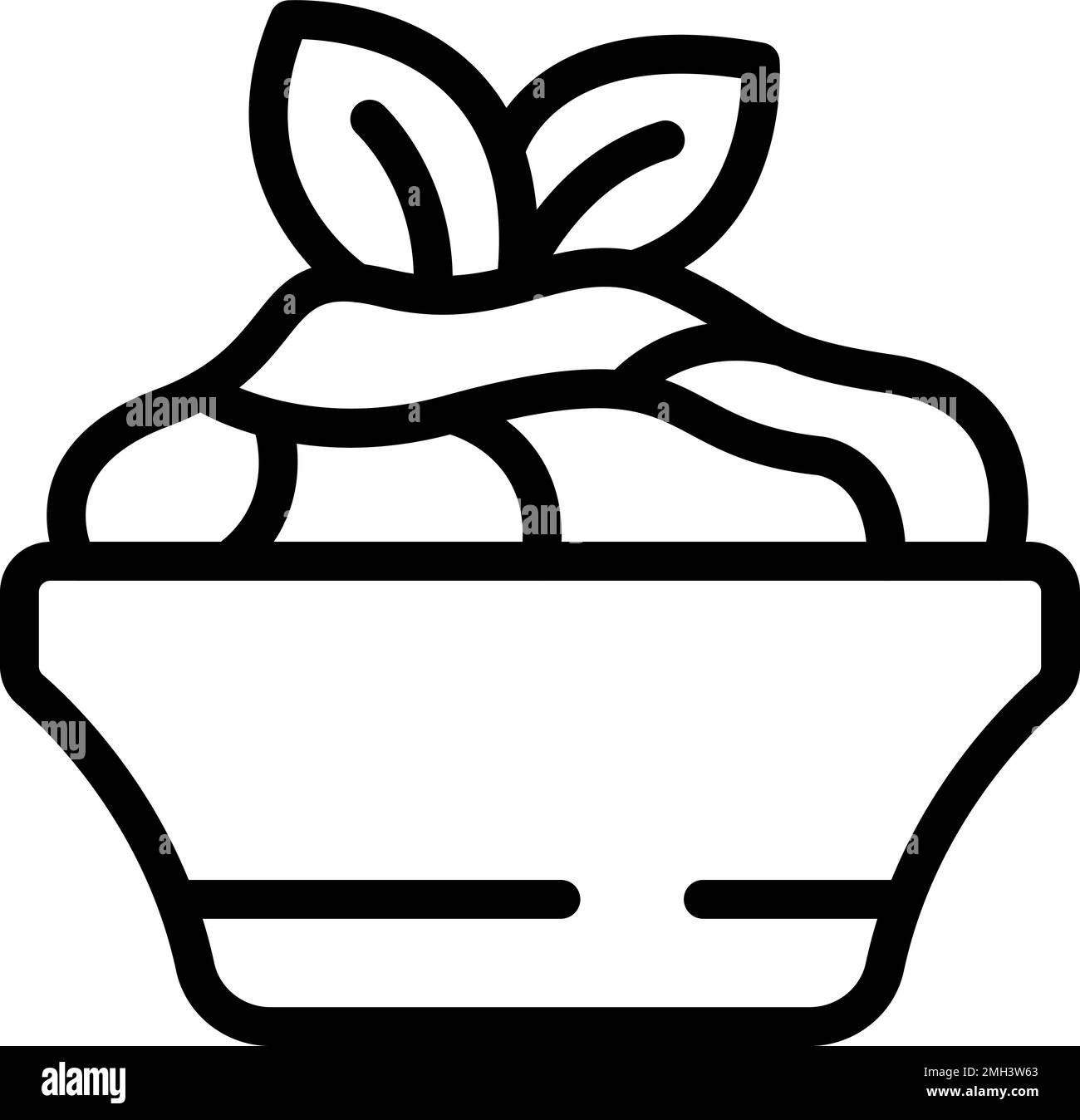 Falafel with tahini sauce Cut Out Stock Images & Pictures - Alamy