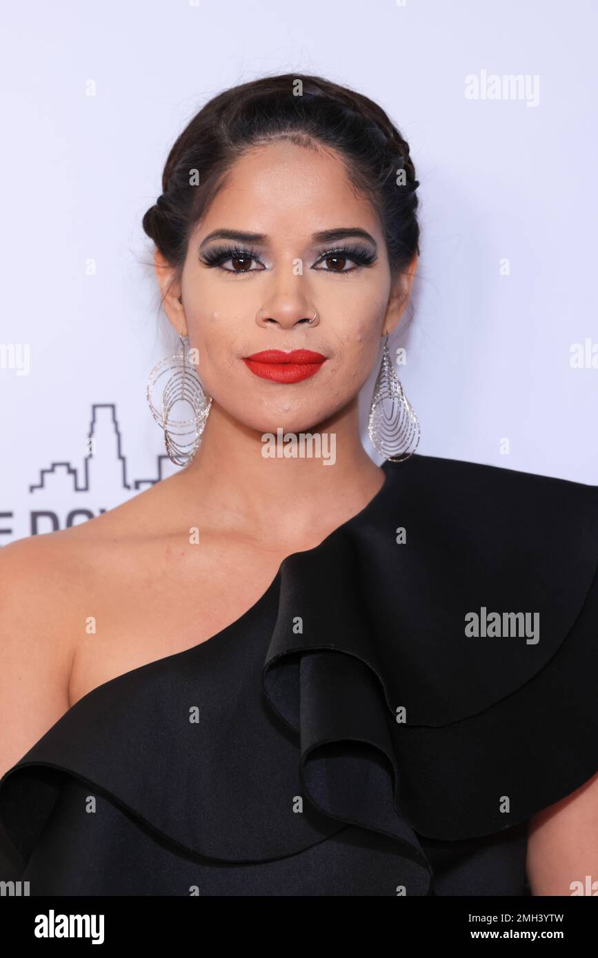 Los Angeles, California, USA. 22nd January, 2023. Model Martha Lindo ...