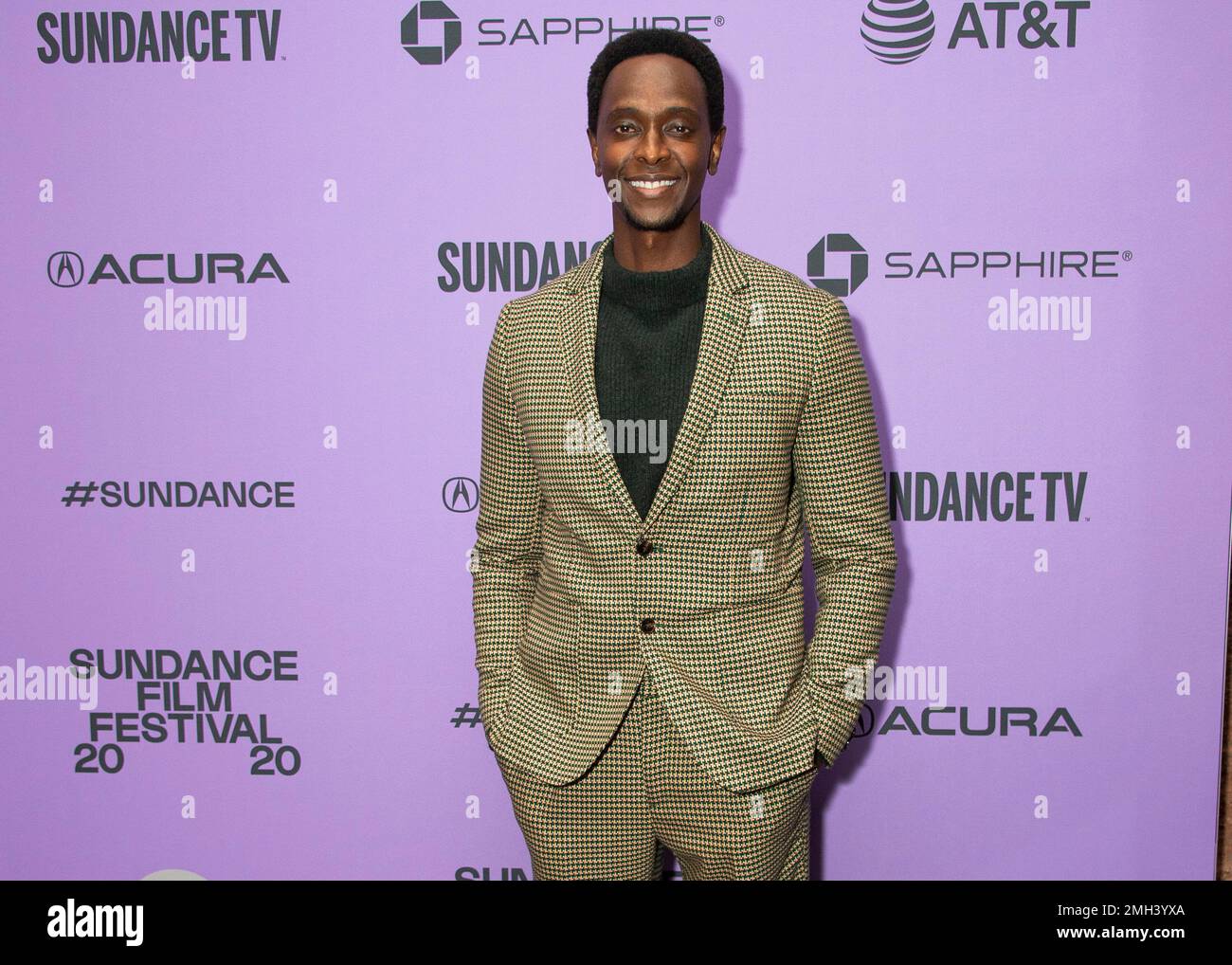Actor Edi Gathegi attends the premiere of "The Last Thing He Wanted" at ...