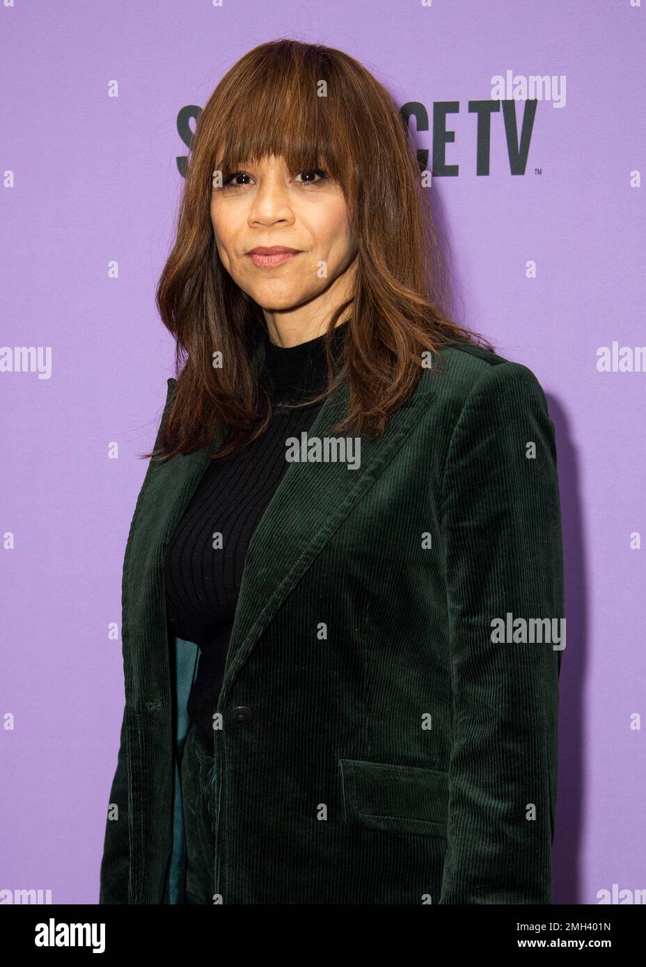 Actress Rosie Perez attends the premiere of "The Last Thing He Wanted ...