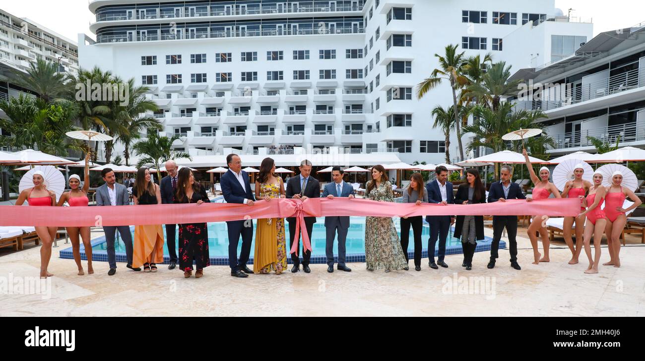 IMAGE DISTRIBUTE FOR RITZ CARLTON - Ribbon cutting ceremony with hotel ...
