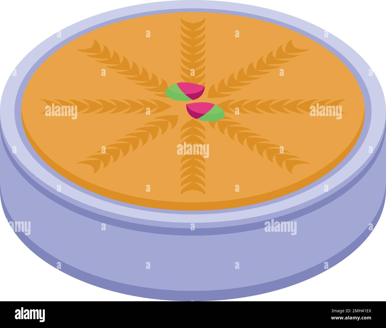 Traditional greek pie Stock Vector Images - Alamy
